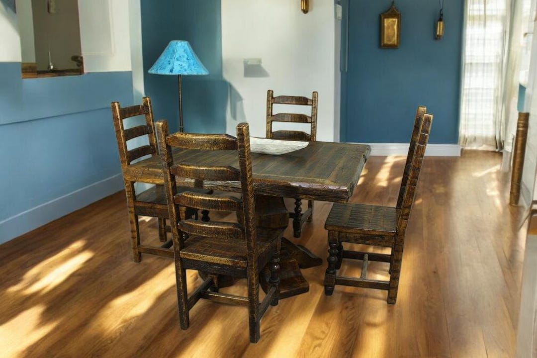 Old Fashion Square Dining Table | Solid Wood, Reclaimed Wood, Custom ...