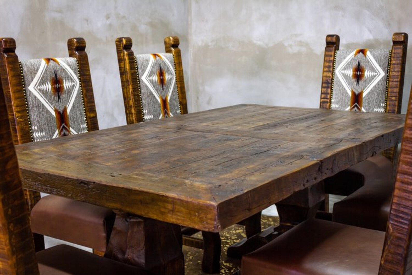 SET Old Fashion Premium Native Dining Table - Etsy