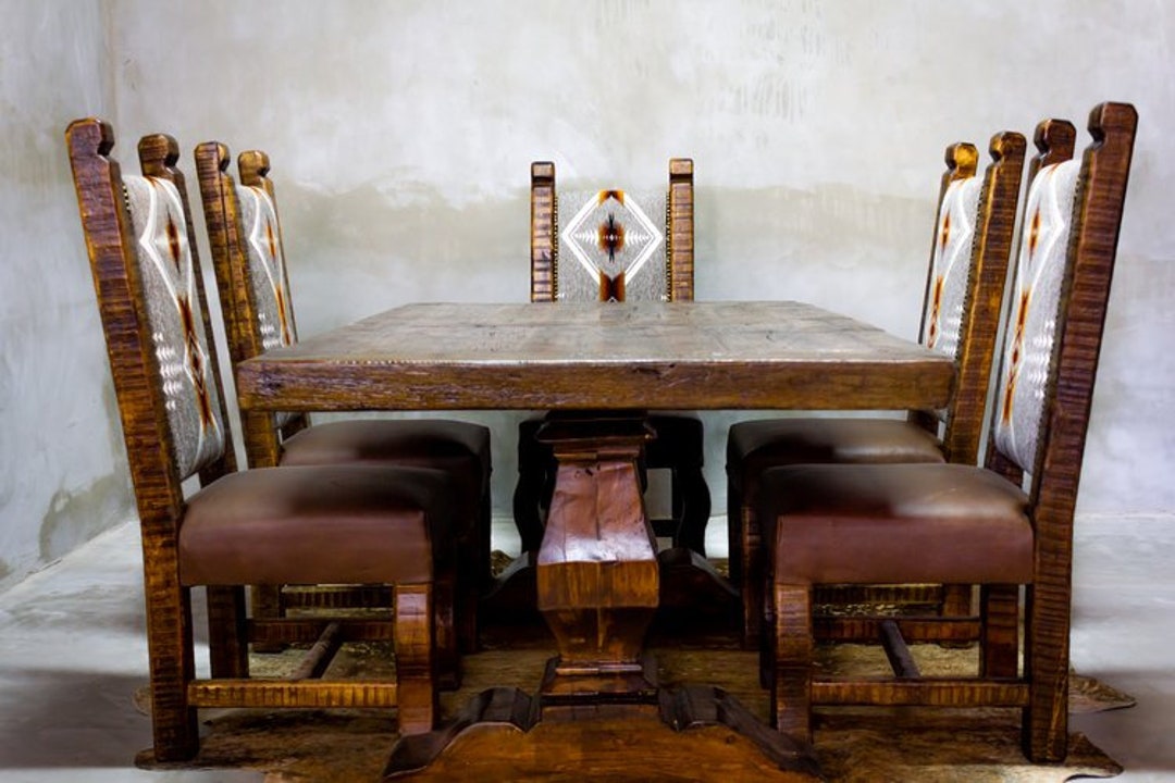 SET Old Fashion Premium Native Dining Table - Etsy