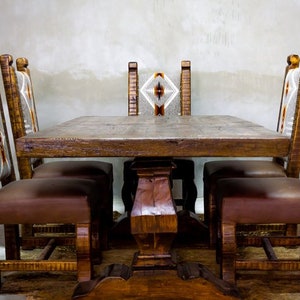SET Old Fashion Premium Native Dining Table - Etsy