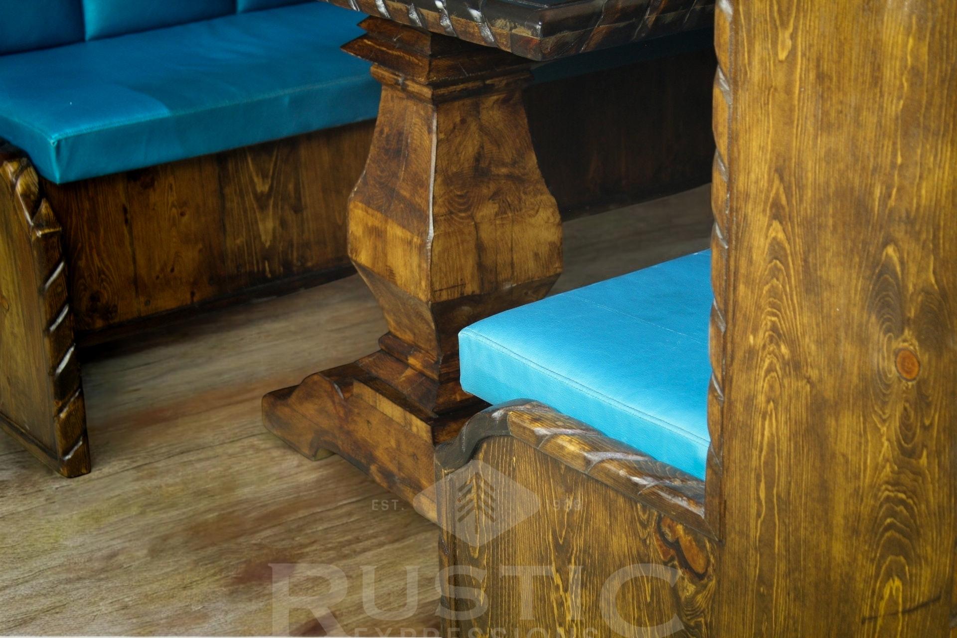 Navajo Booth, Restaurant Booth, Handmade Wooden Dining Booth for ...