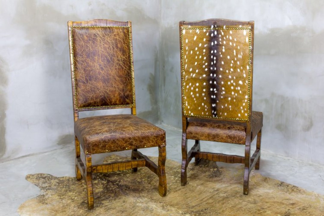 Deer Royal Brick Old Fashion Texas Chair - Etsy