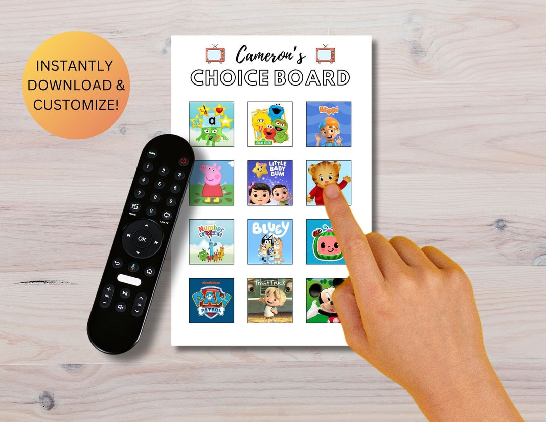 Customizable Choice Board; Autism; Non-verbal, Pre-verbal, Speech Tool ...