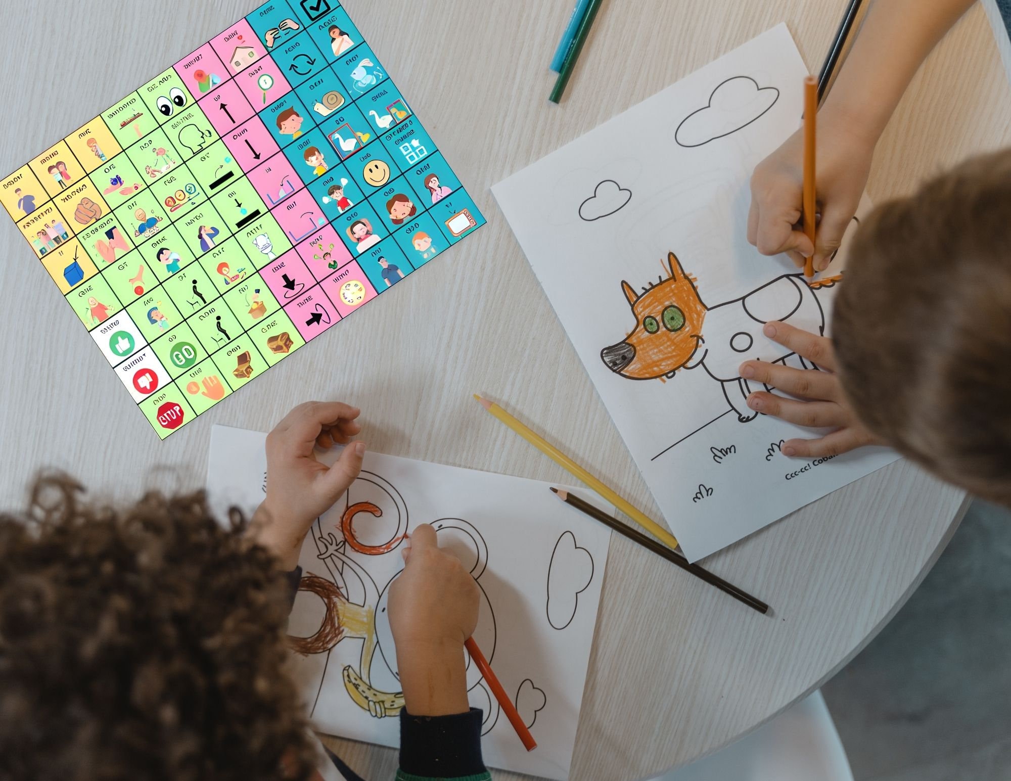 Core Communication Board, Core Board, AAC, Speech Tools, Non-verbal ...