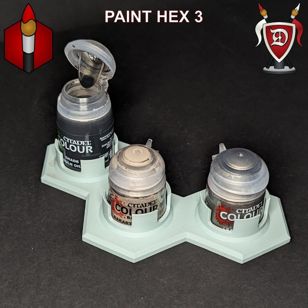 Paint Hex 3C Paint Pot Holder - Etsy