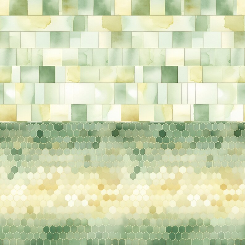 Sage Green Watercolor Seamless Digital Paper Clipart-digital Download ...