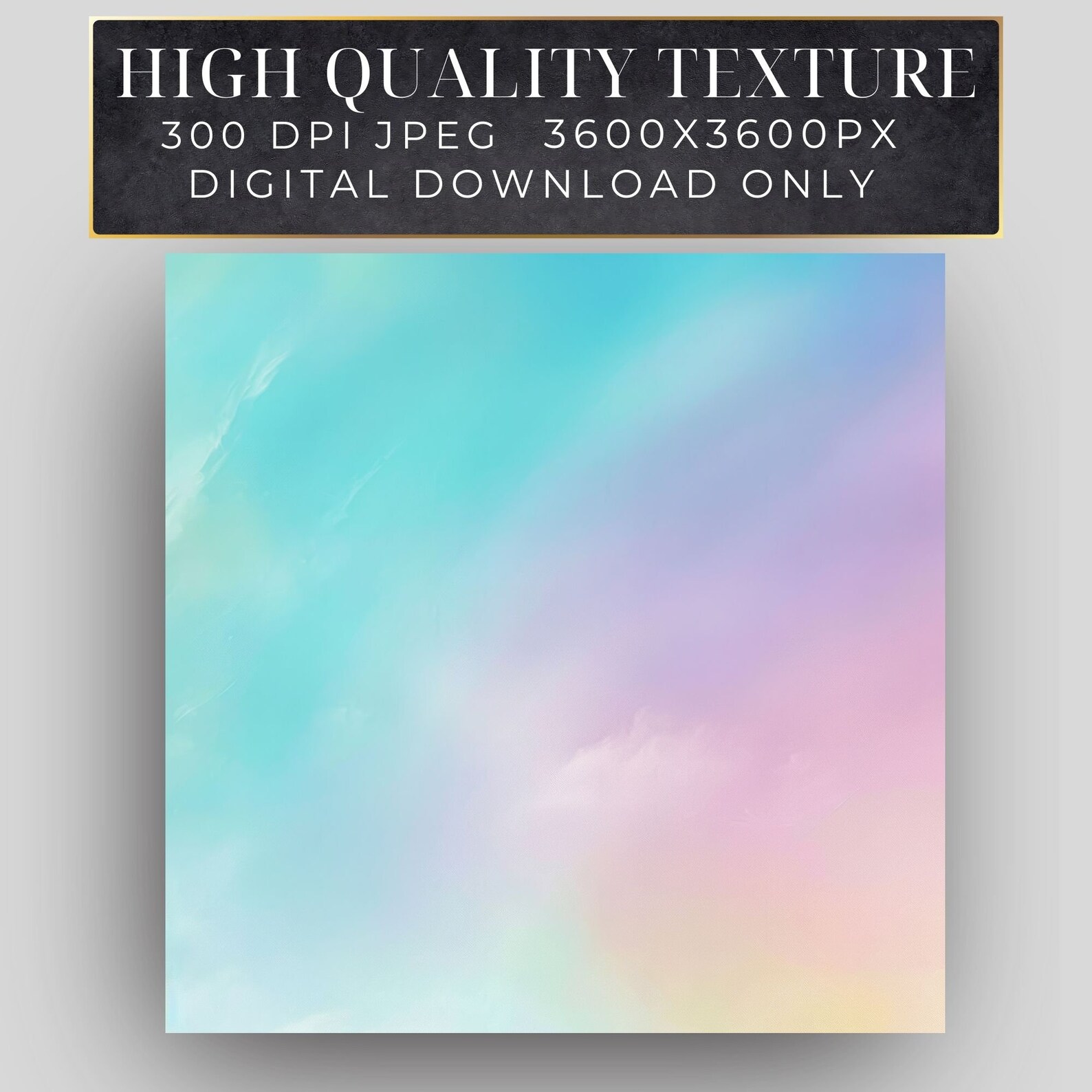 Calm Pastel Rainbow Gradient Digital Paper Clipart-jpeg-commercial Use ...