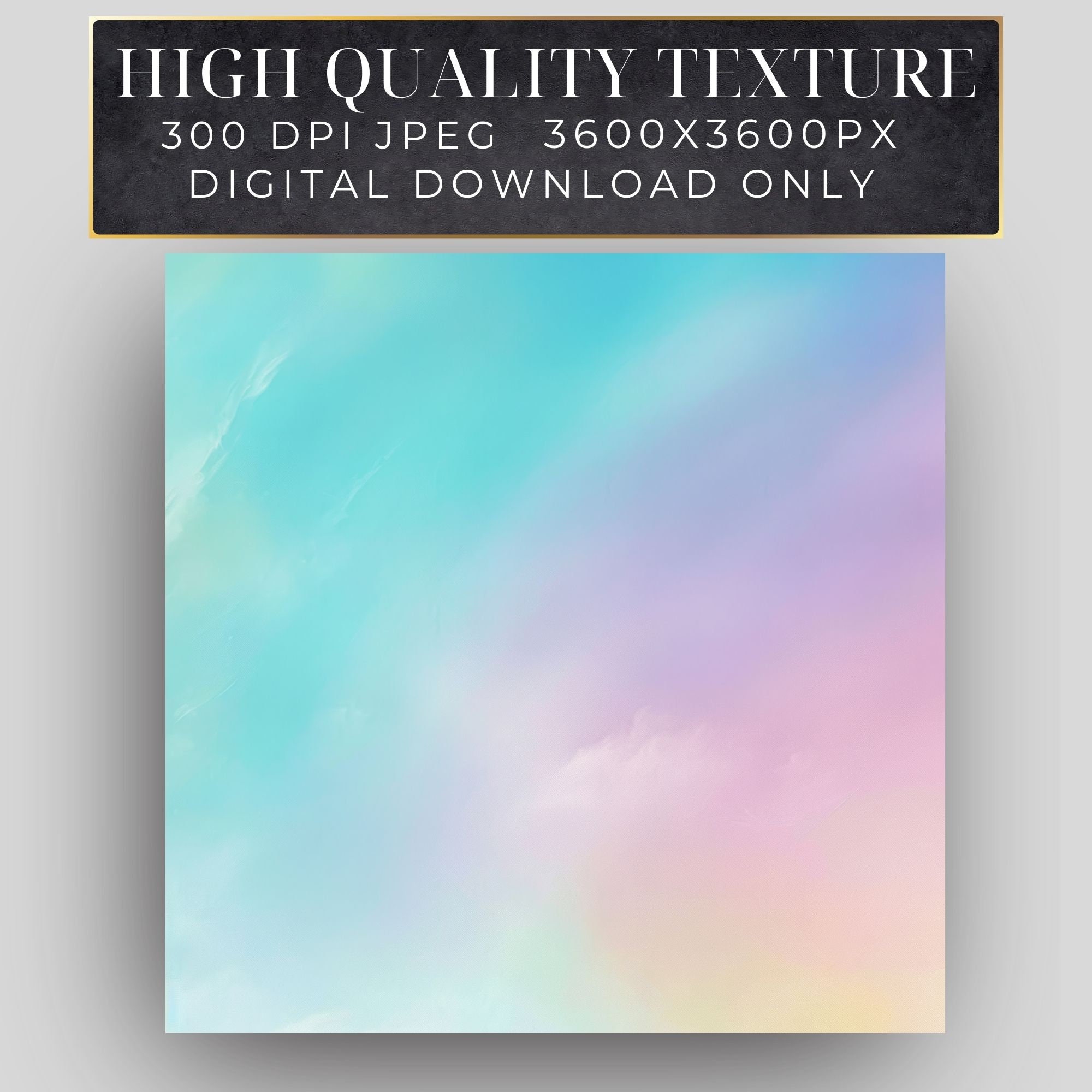 Calm Pastel Rainbow Gradient Digital Paper Clipart-jpeg-commercial Use ...