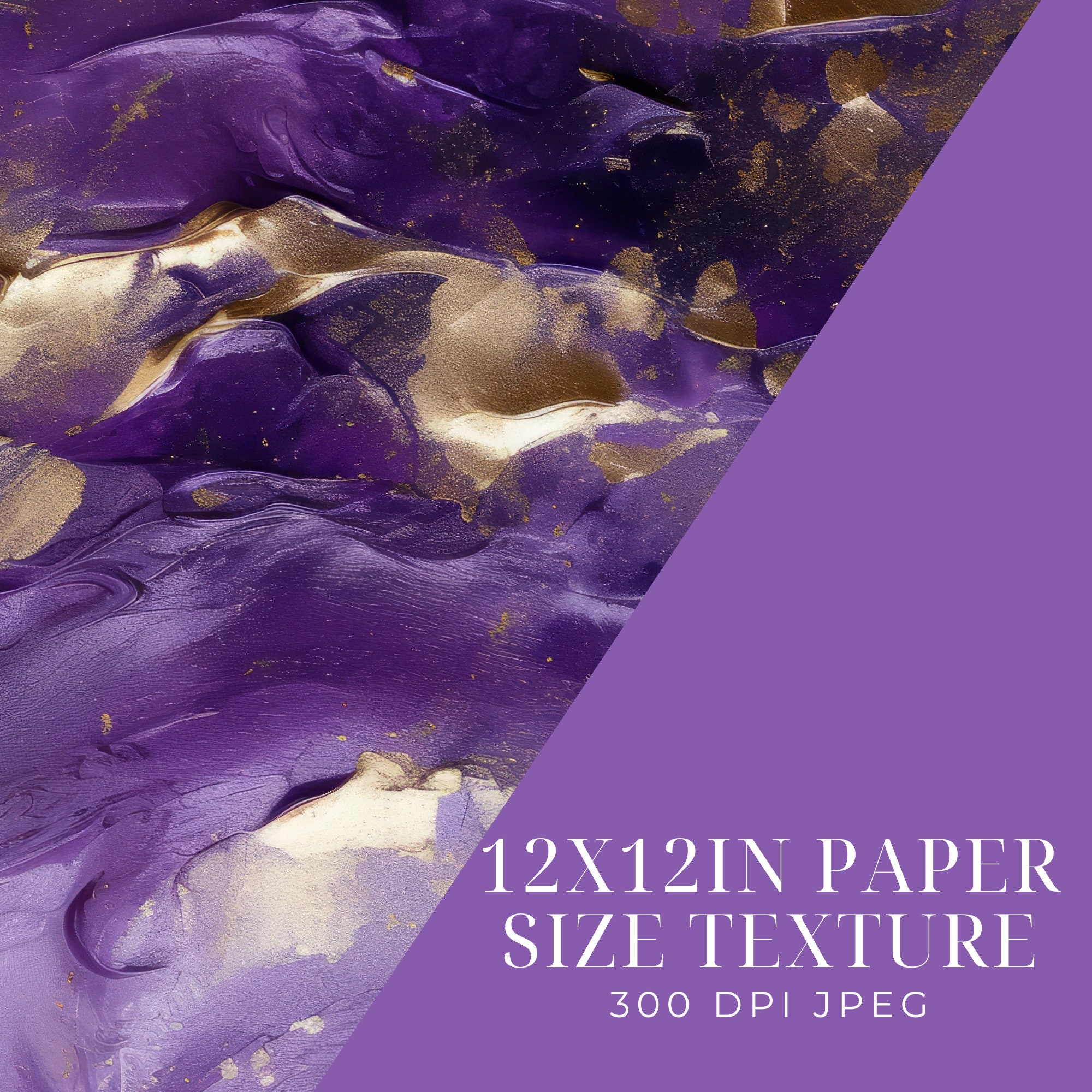 Purple & Gold Foil Texture Clipart-high-quality JPEG Images -commercial ...