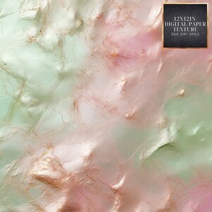 Sage and Pink Digital Papers- Textures Foil-gold- Clipart-jpeg ...