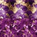 Purple & Gold Foil Texture Seamless Digital Paper Clipart-commercial ...