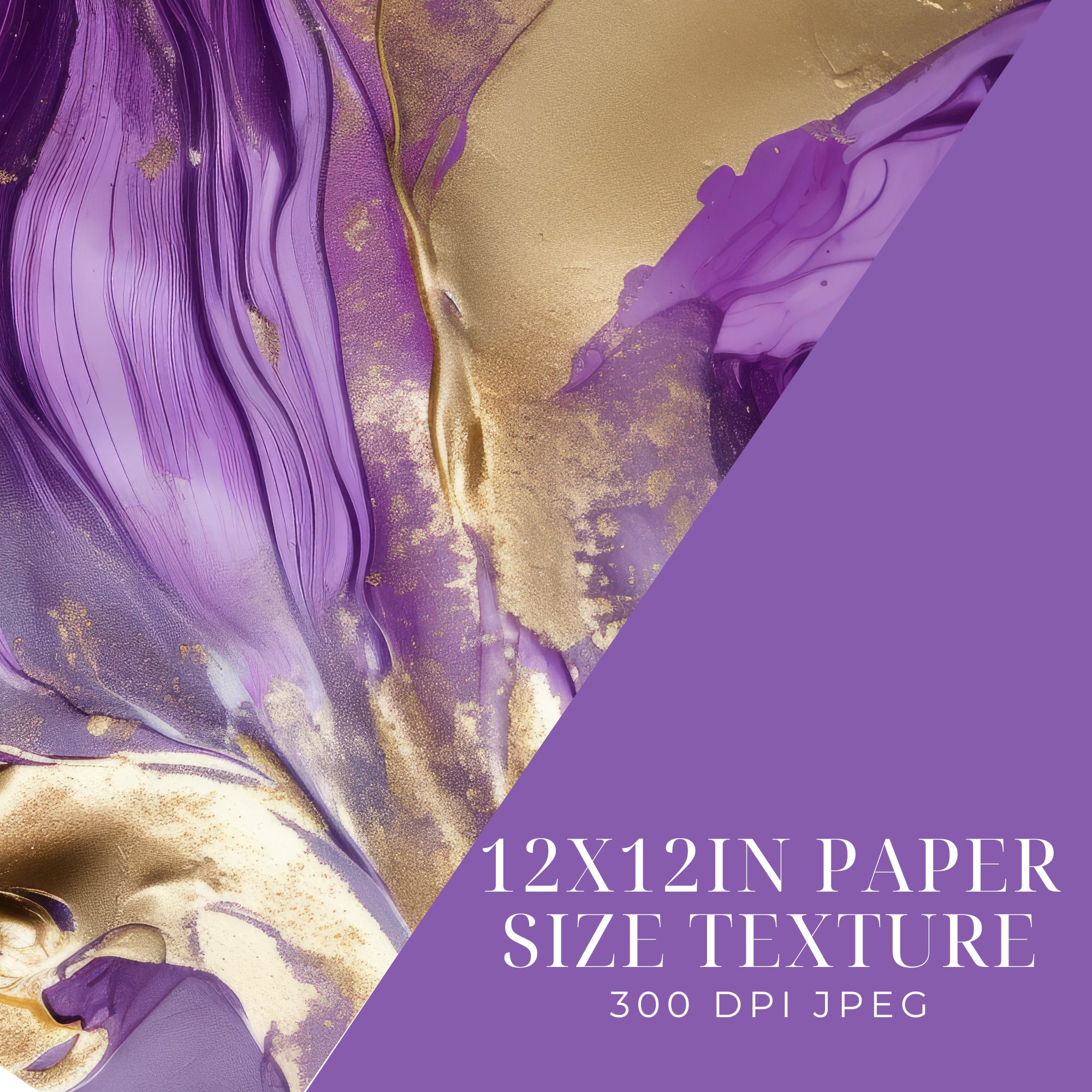 Purple & Gold Foil Texture Clipart-high-quality JPEG Images commercial ...