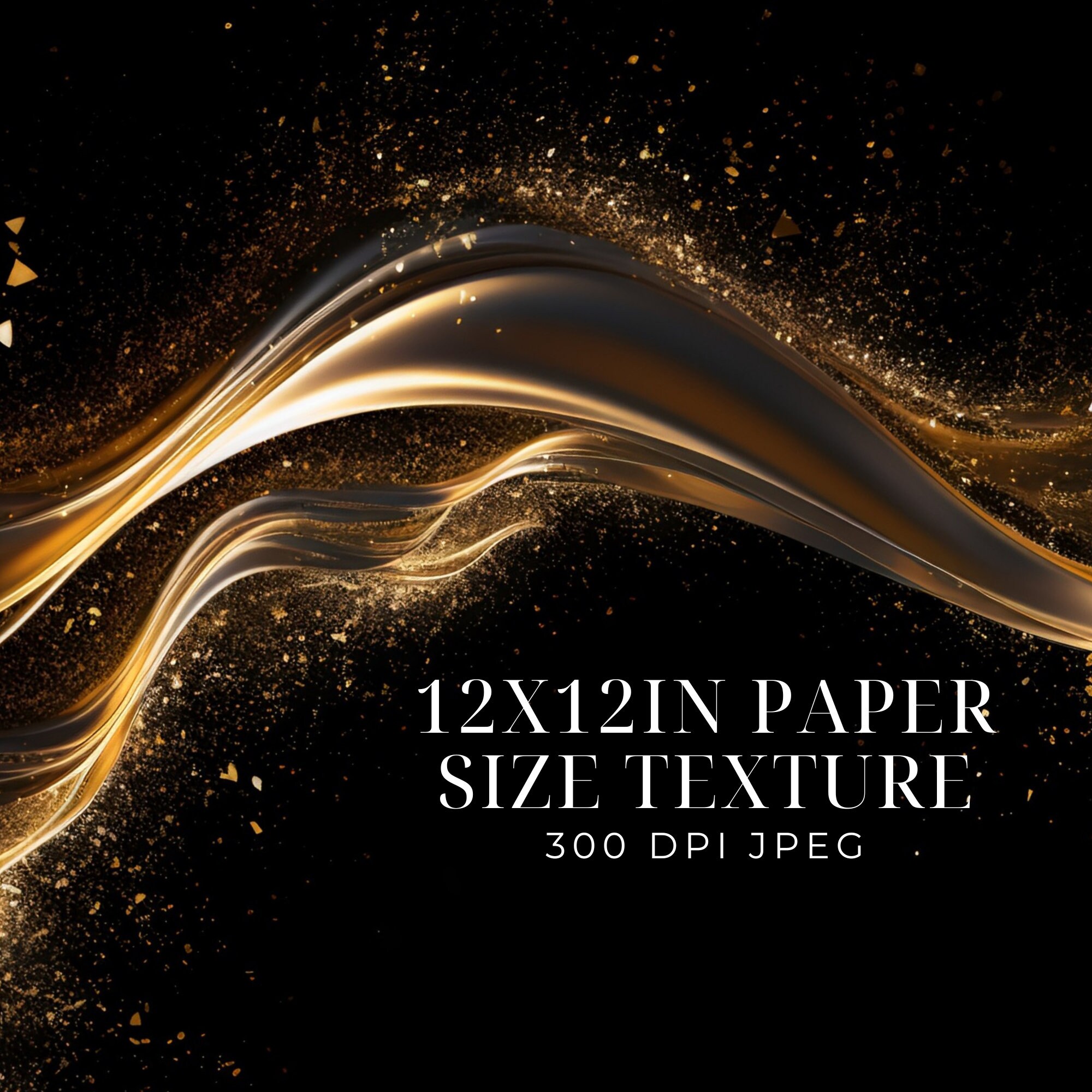 Black & Gold Sparkle Background Texture Pack-jpeg Images-commercial Use ...