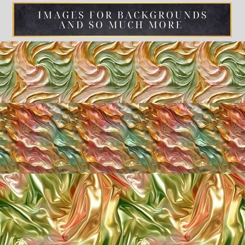 Sage and Pink Digital Papers Seamless-metallic Marble Textures ...