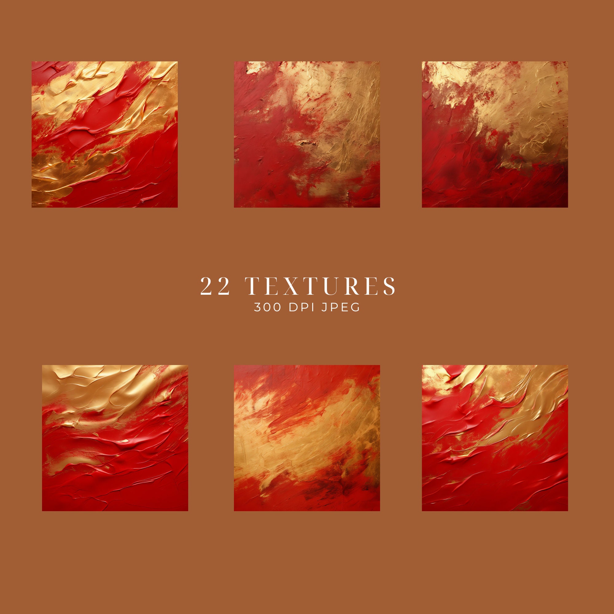 Red & Gold Foil Texture Clipart-jpeg Images -commercial Use 12x12in ...