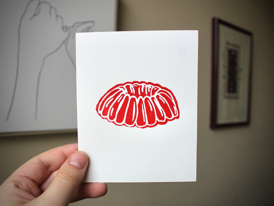 Red Jello - Print - Etsy