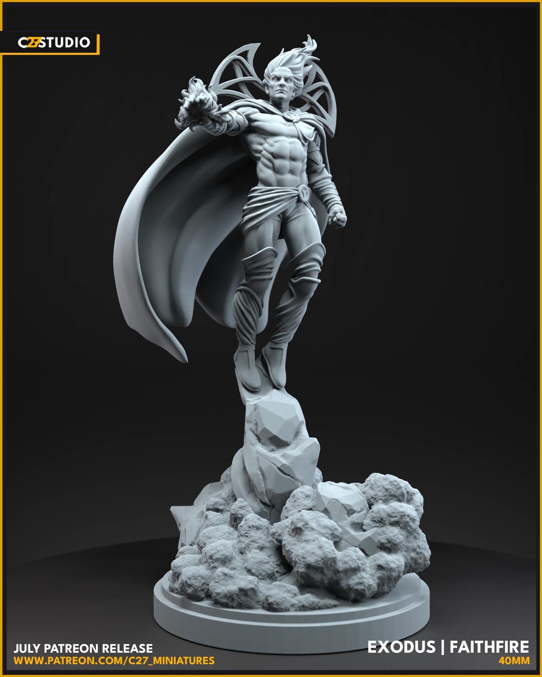 Exodus - Crisis Protocol - Marvel Fan Art - 3d Printed TTRPG Miniature ...