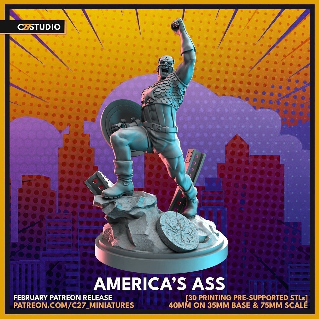 Captain America, First Avenger - Crisis Protocol - Marvel Fan Art - 3d ...