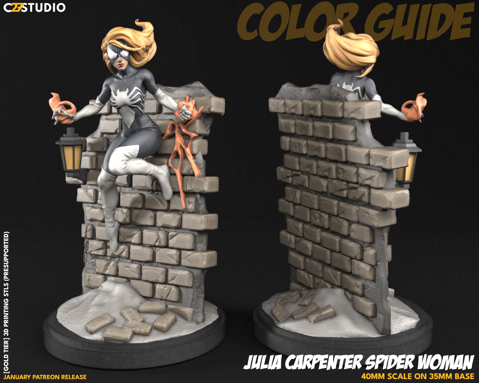Spider Woman - Julia Carpenter - Crisis Protocol - Marvel Fan Art - 3d ...