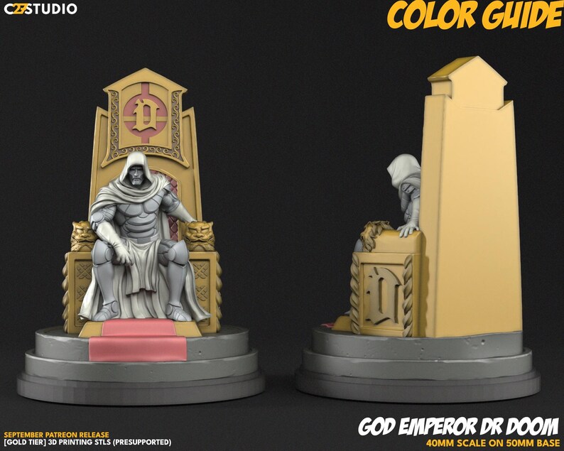 Doctor Doom - Crisis Protocol - Marvel Fan Art - 3d Printed TTRPG ...