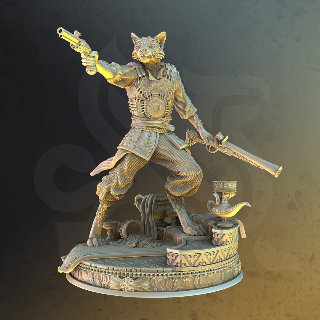 Kara'ta - Sultan's Bodyguard - Tabletop RPG Miniature - Etsy