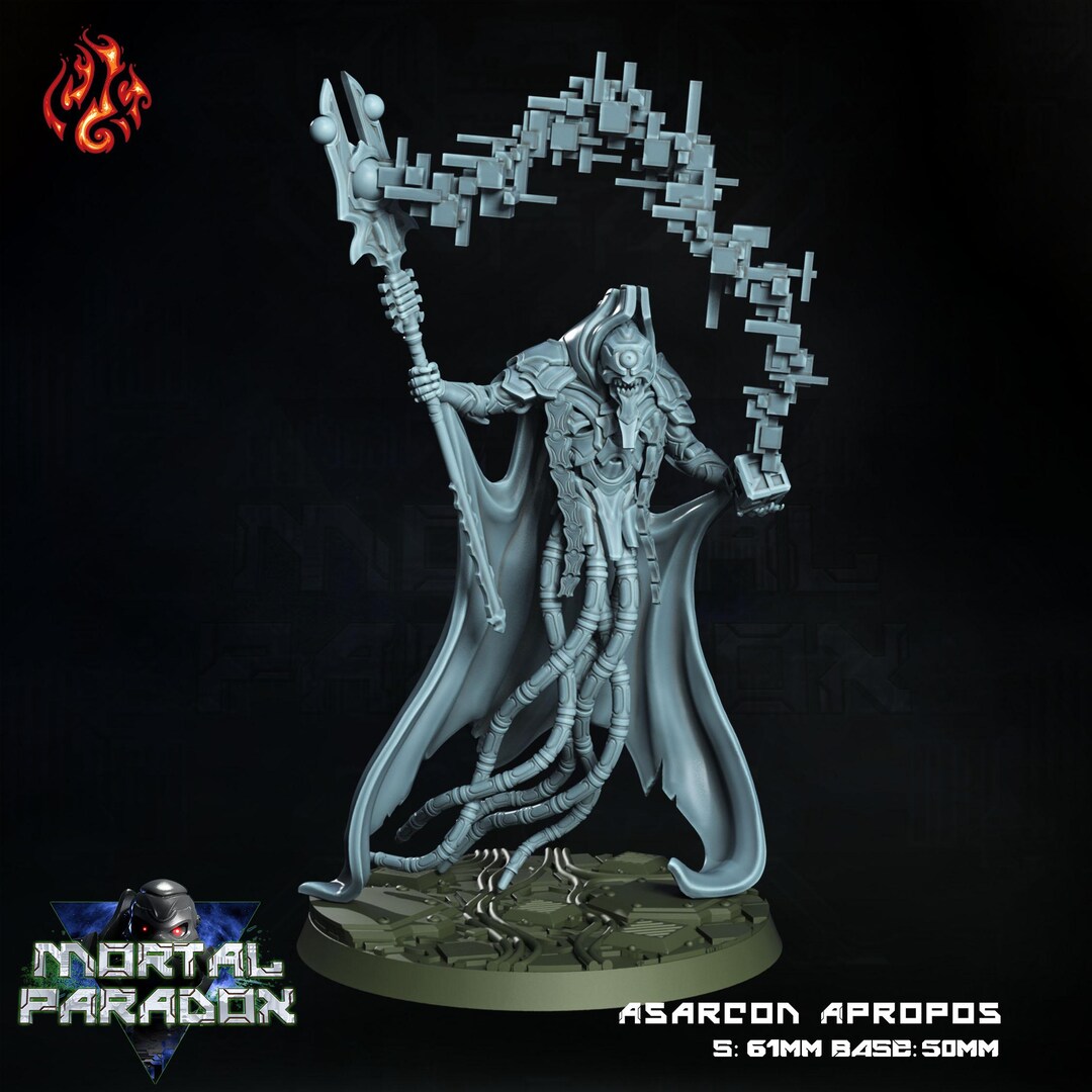 Ascaron Apropos 3d Printed Tabletop RPG Miniature - Etsy