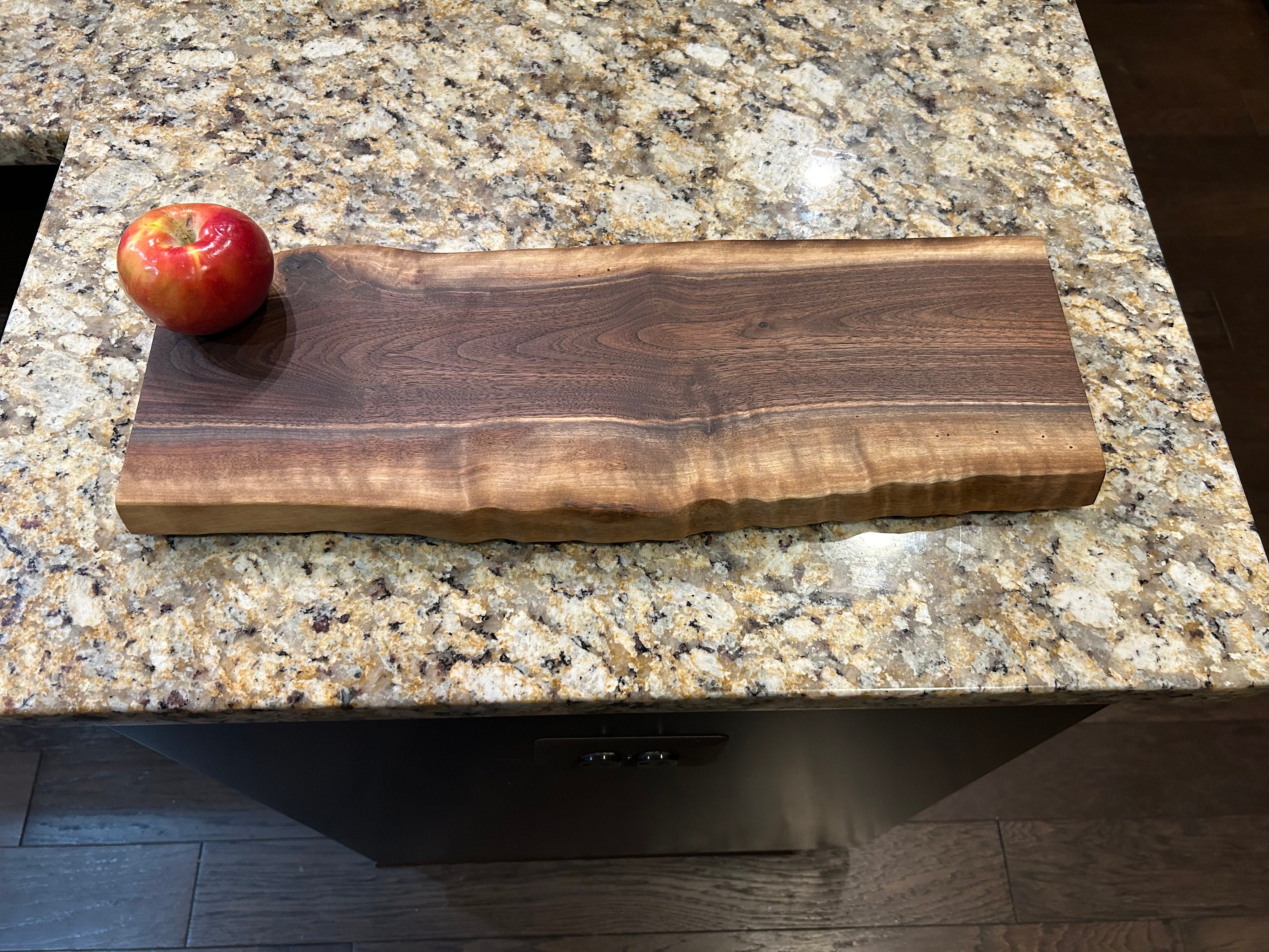 Live Edge Black Walnut Charcuterie Board - Etsy