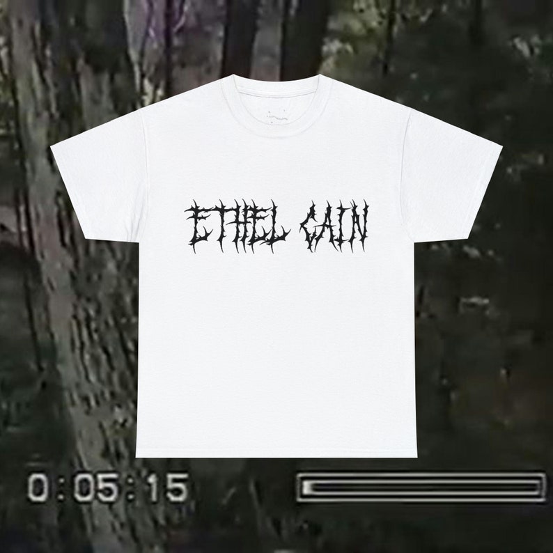 Ethel Cain Corpse Font Logo Heavy Metal Unisex Heavy Cotton Tee - Etsy