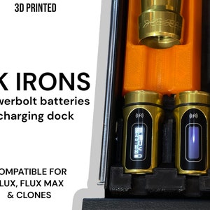 Fk Irons Flux/max Battery Holder 3D PRINTED - Etsy