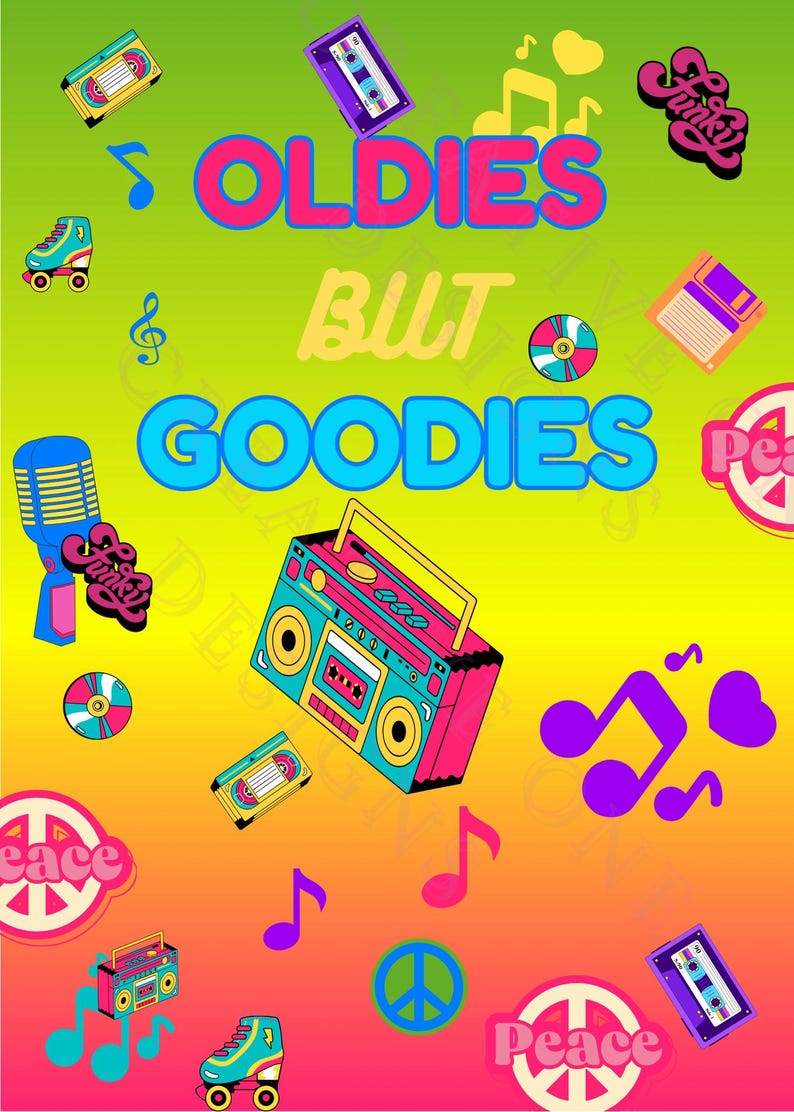 Oldies but Goodies Party Favors | Retro Birthday Celebration Gifts and ...