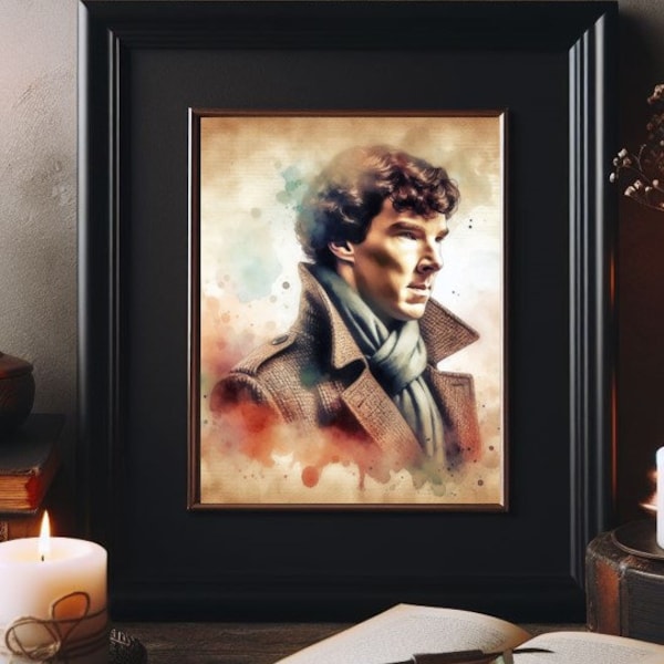 Sherlock Poster - Etsy