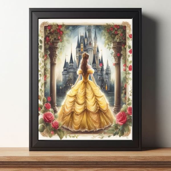 Belle Ball Gown - Etsy