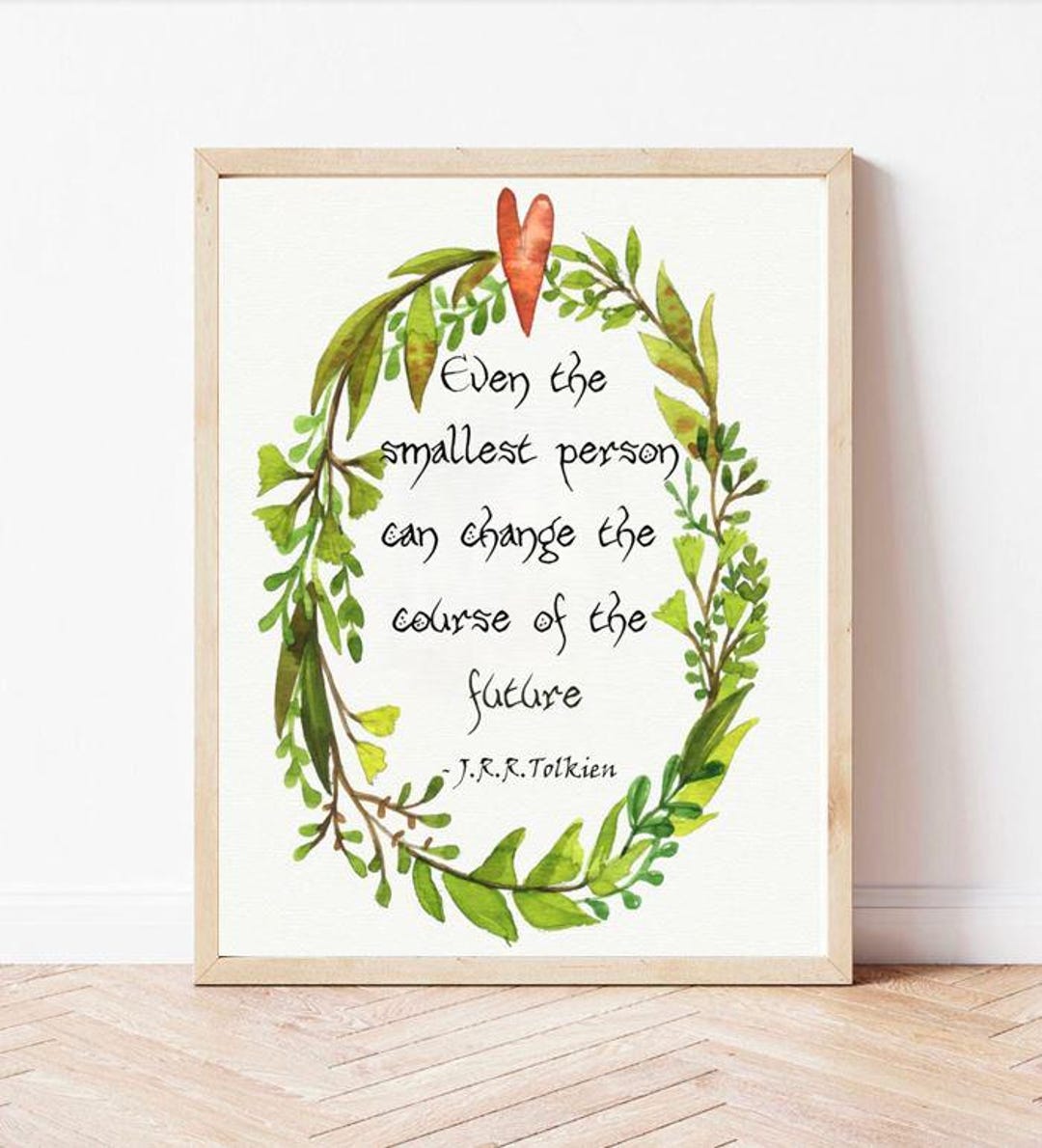 Lord of the Rings Hobbit Nursery Even the Smallest Person Quote Tolkien ...