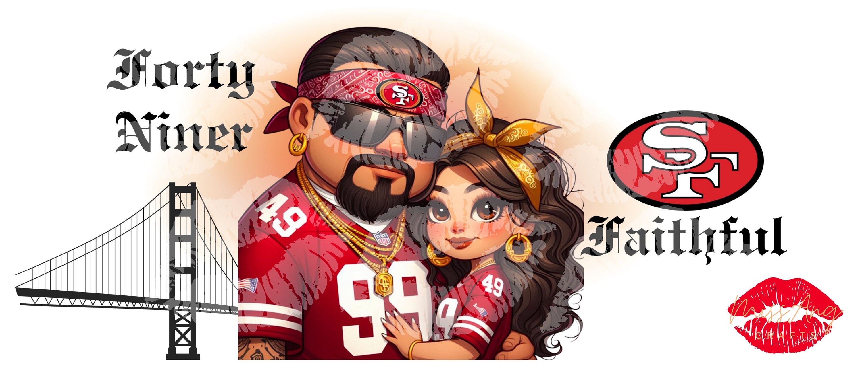 Digital 49er Faithful PNG Fits 16oz Libby Glass Can - Etsy