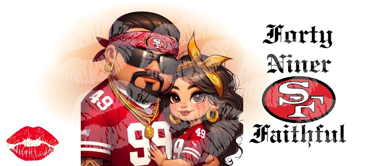 Digital 49er Faithful PNG Fits 16oz Libby Glass Can - Etsy