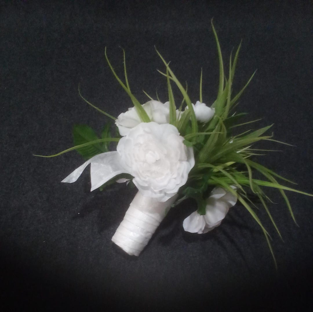 Rose Bouquet: Greenery, Flower, Wedding Bouquet. - Etsy