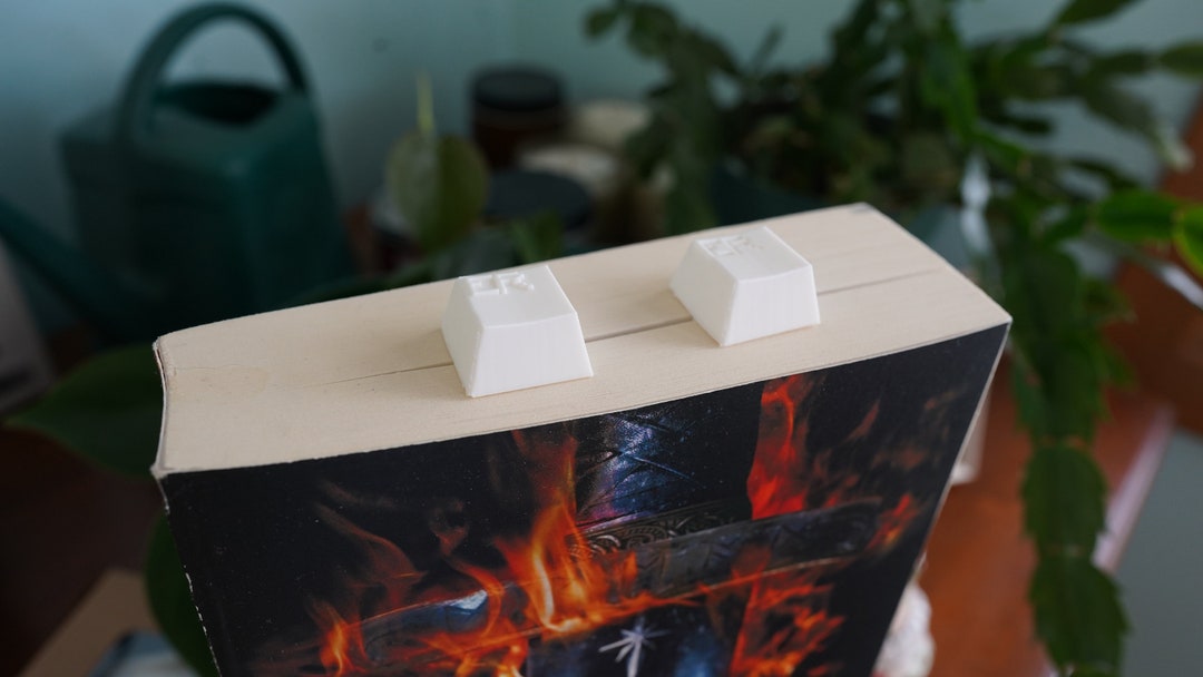 Personalized 3D Printed Computer Key Bookmark Custom Bookmark, Couples ...