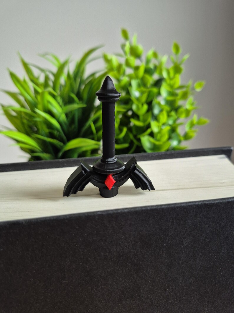 Dark Fantasy Sword Bookmark - 3D Printed - Nerdy Bookmark - Video Game ...