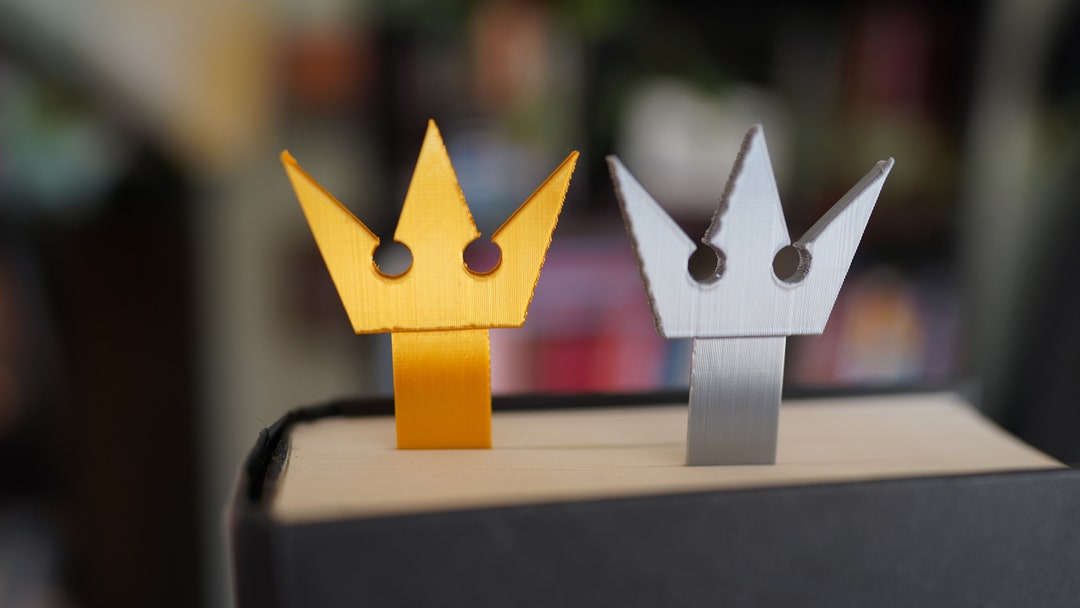 Crown Bookmark - 3D Printed - Etsy
