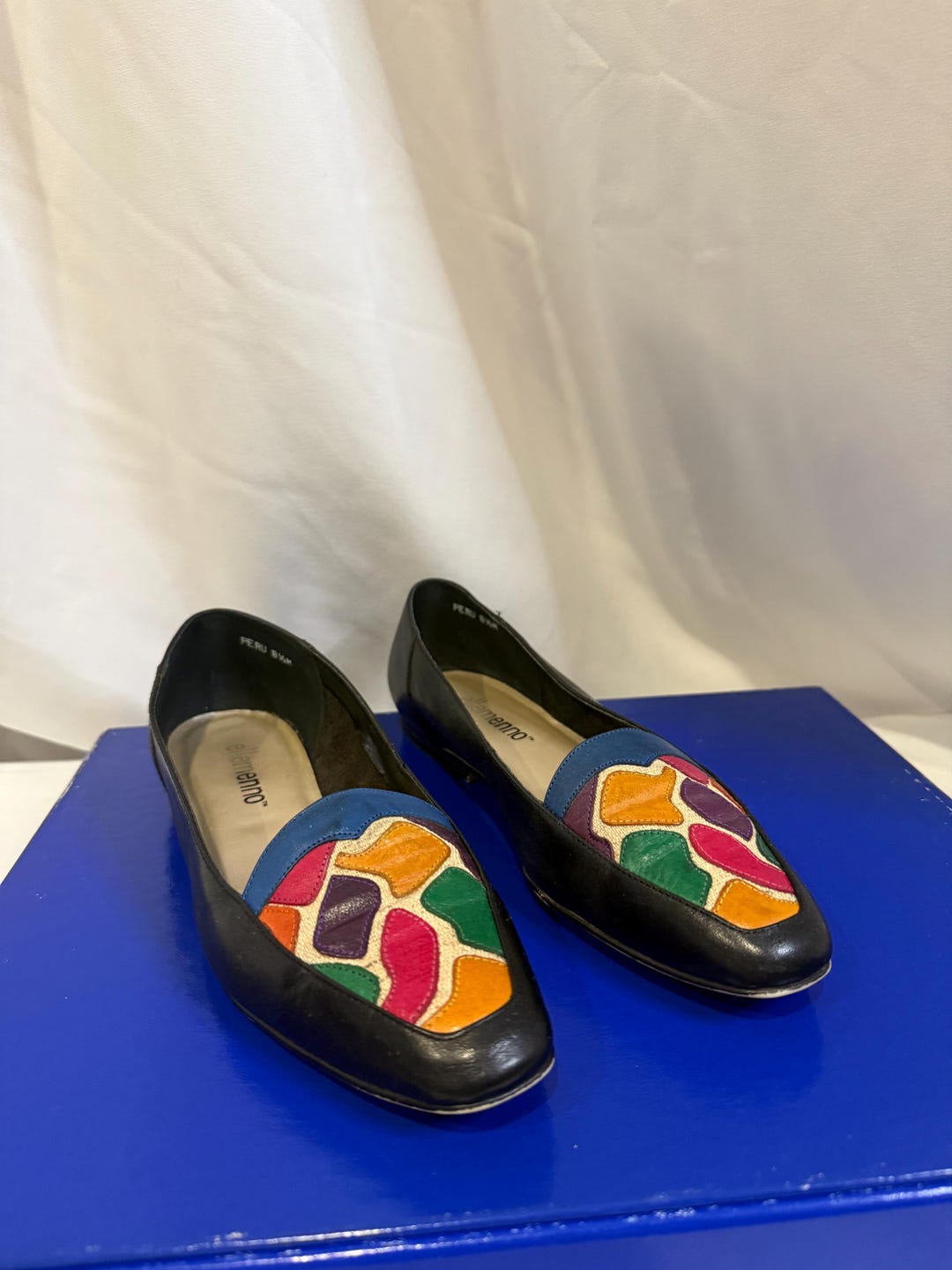 Vintage Brazilian Rainbow Loafers — Women’s 8.5 - Etsy