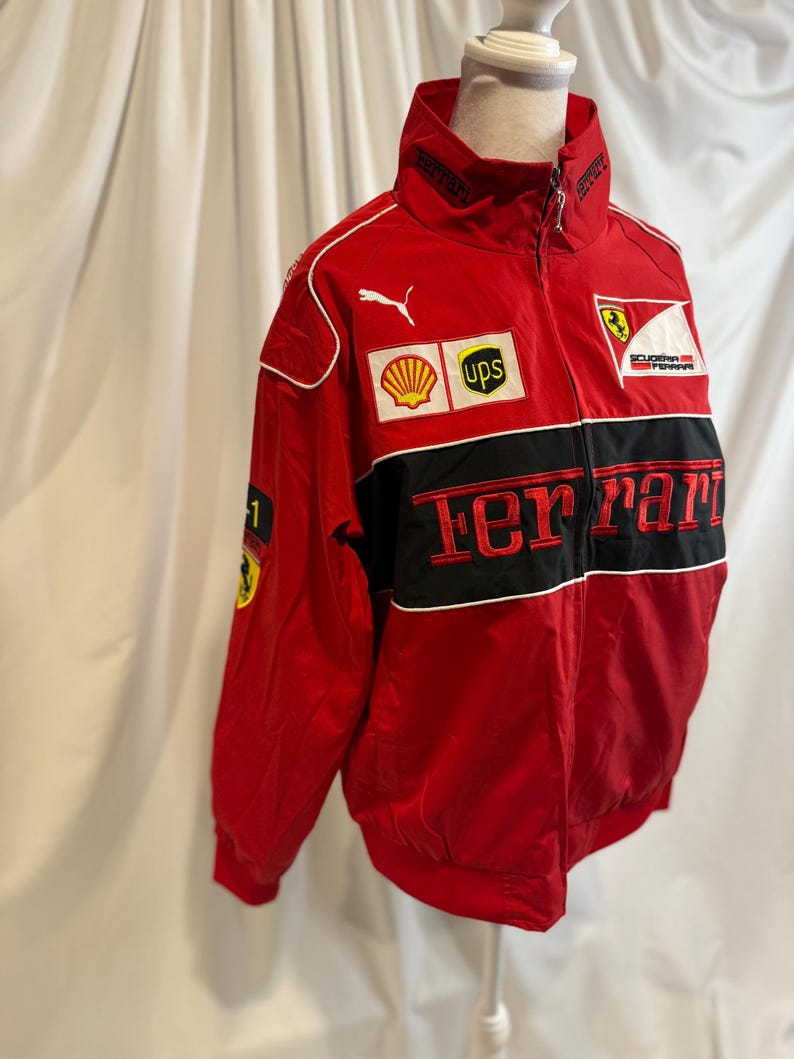 Ferrari Racing Team Lightweight Windbreaker (men’s Medium) - Etsy