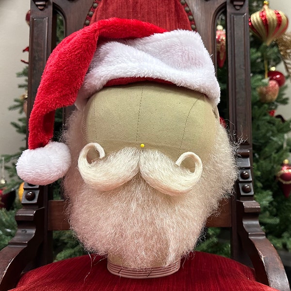 Realistic Santa Beard - Etsy