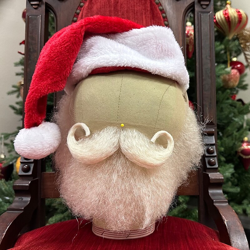 Professional Santa Beard and Wig - Etsy