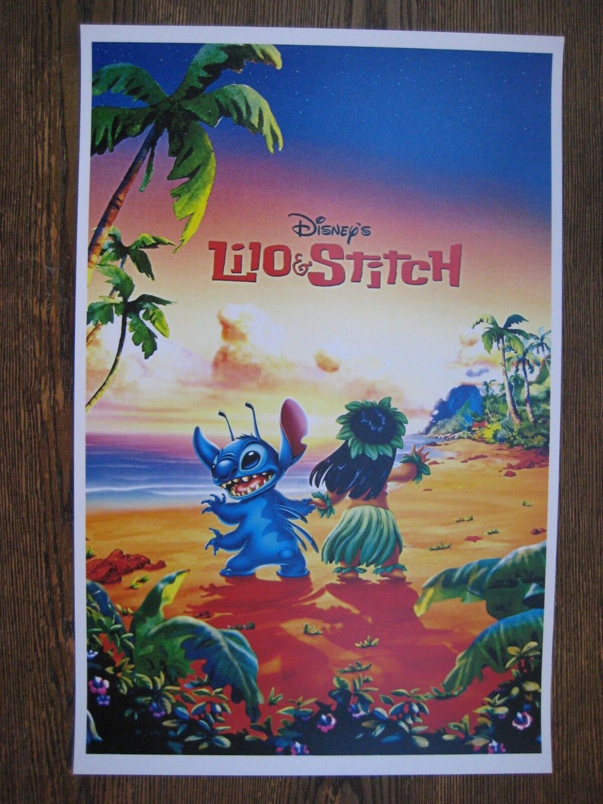 Lilo & Stitch Collector's Movie Poster Print, Disney, Wall Art ...