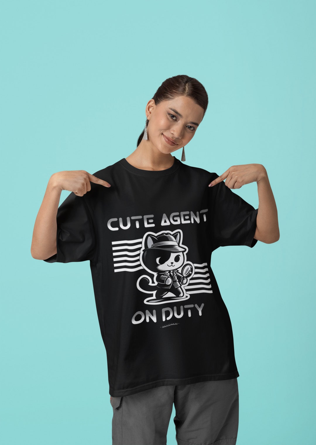 Cute Agent on Duty Own Your Mood T-shirt - Etsy