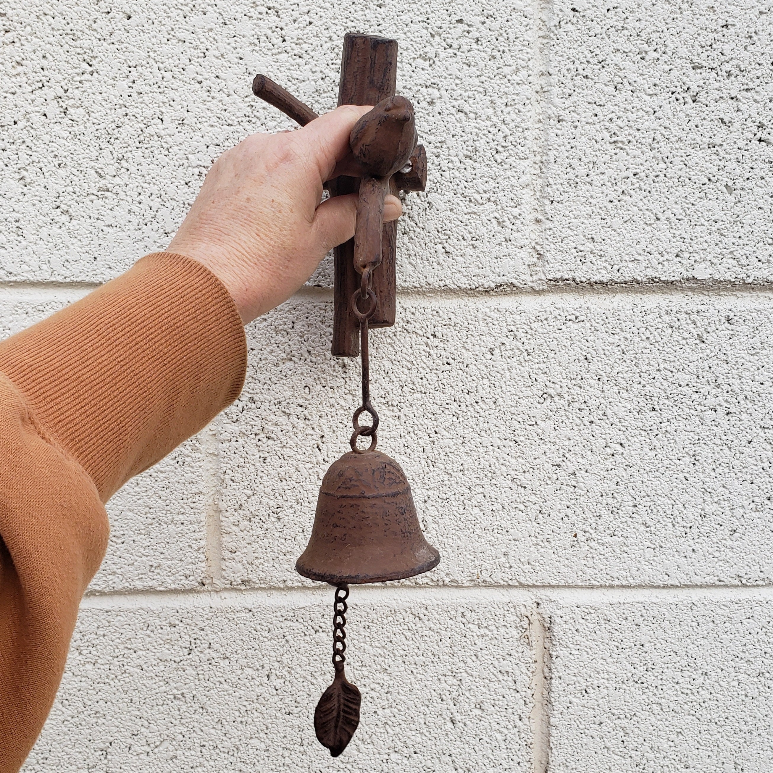 Vintage Country Bell for the Gate Sparrow Bird Bells Front Entry Bell ...