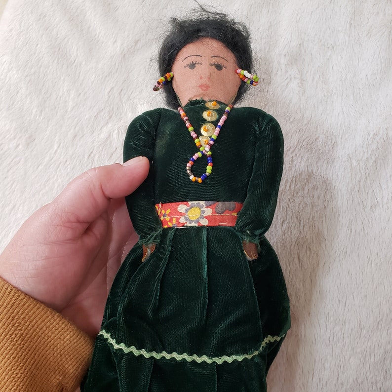 Native American Navajo Doll Cloth Dolls Vintage Western Art Southwest ...