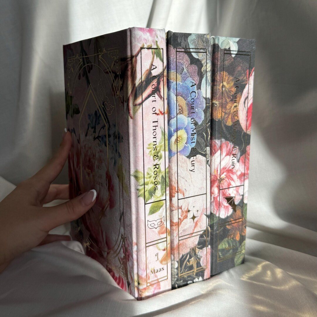 ACOTAR Books 1-3 - Special Edition Rebind - Handmade Clothbound ...
