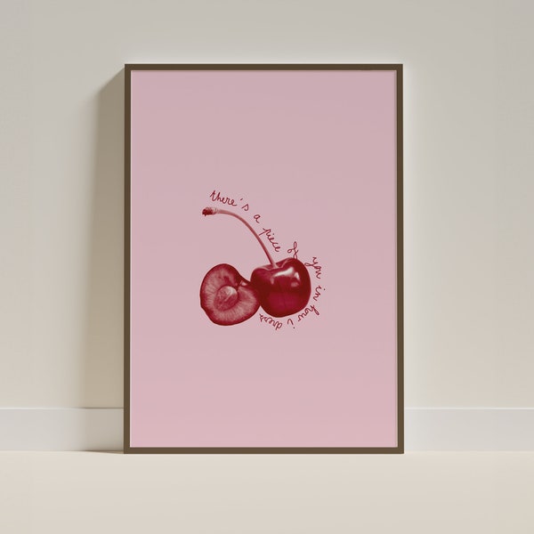 Cherry Harry Styles Poster - Etsy