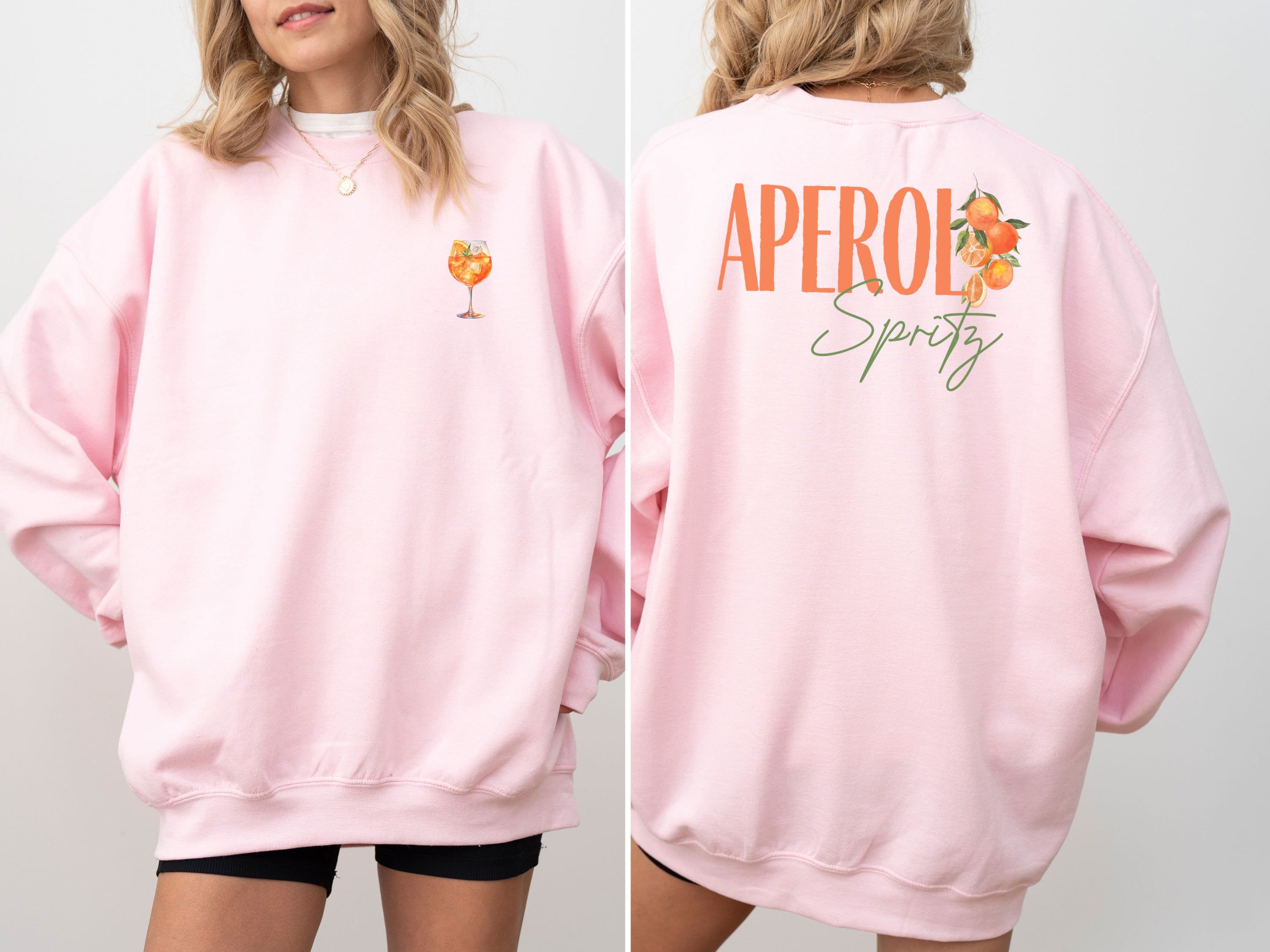 Aperol Spritz Crewneck Sweatshirt, Italian Aperitivo Unisex Sweatshirt ...